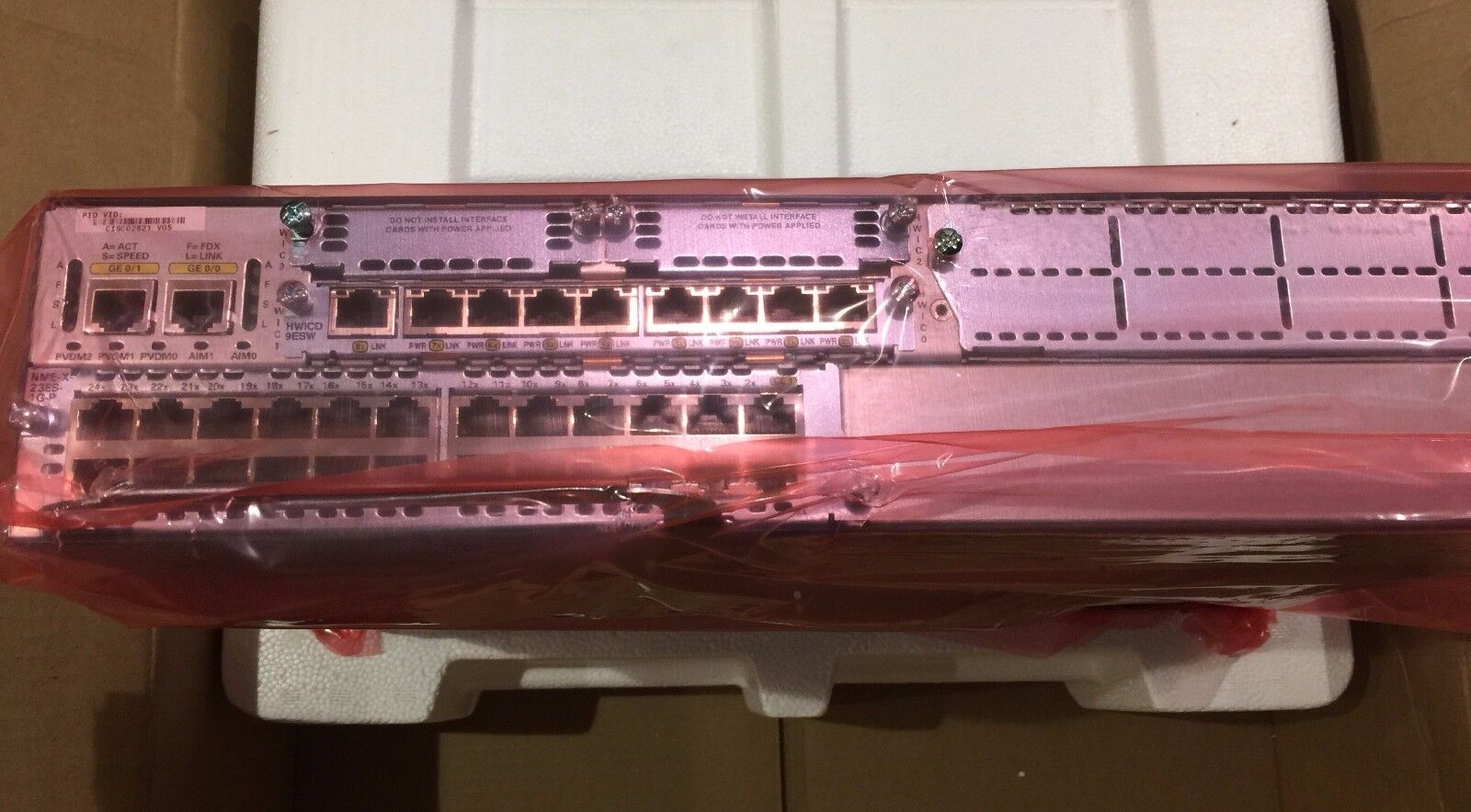 Cisco 2821 C2821-VSEC-CCME/K9 CCX-50-CME-Bundle Voice+Security PoE