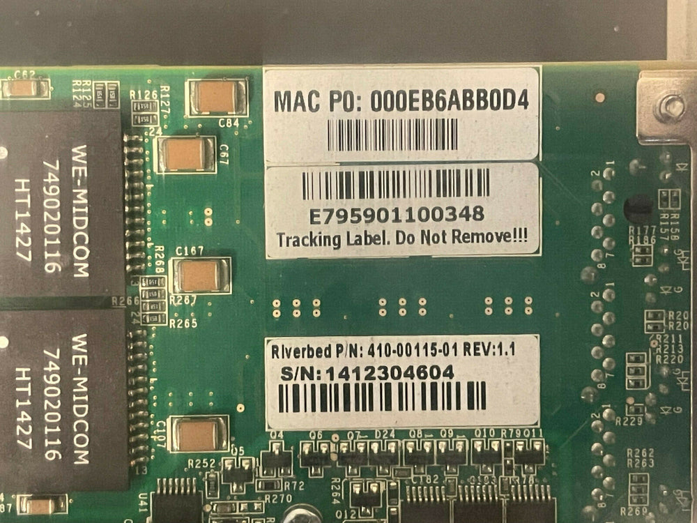 Riverbed SteelHead CX 3070 WAN Optimization Appliance L Spec License D