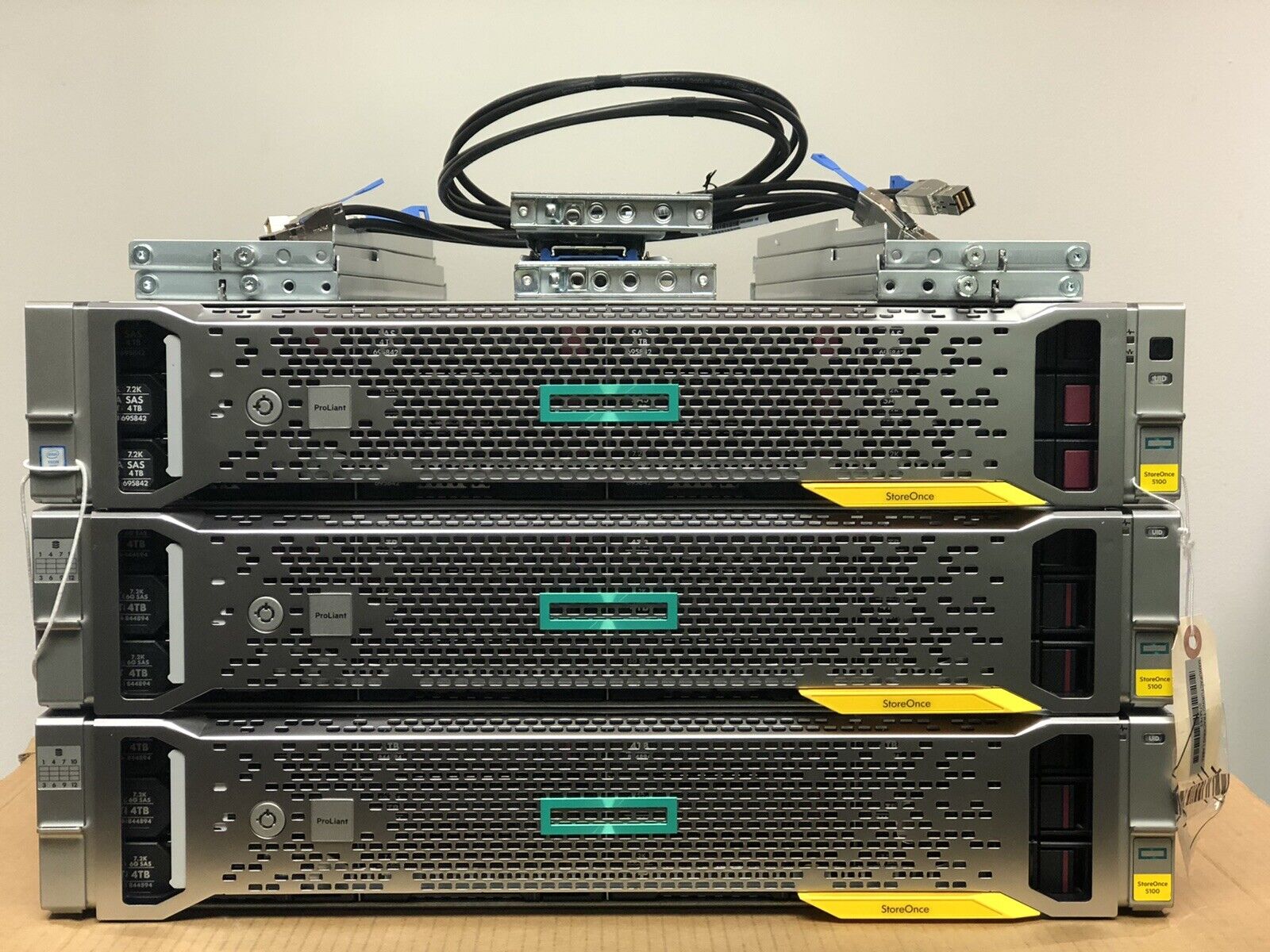 HP StoreOnce 5100 144TB Storage System iSCSI+FC Updated Licensed Cat+S